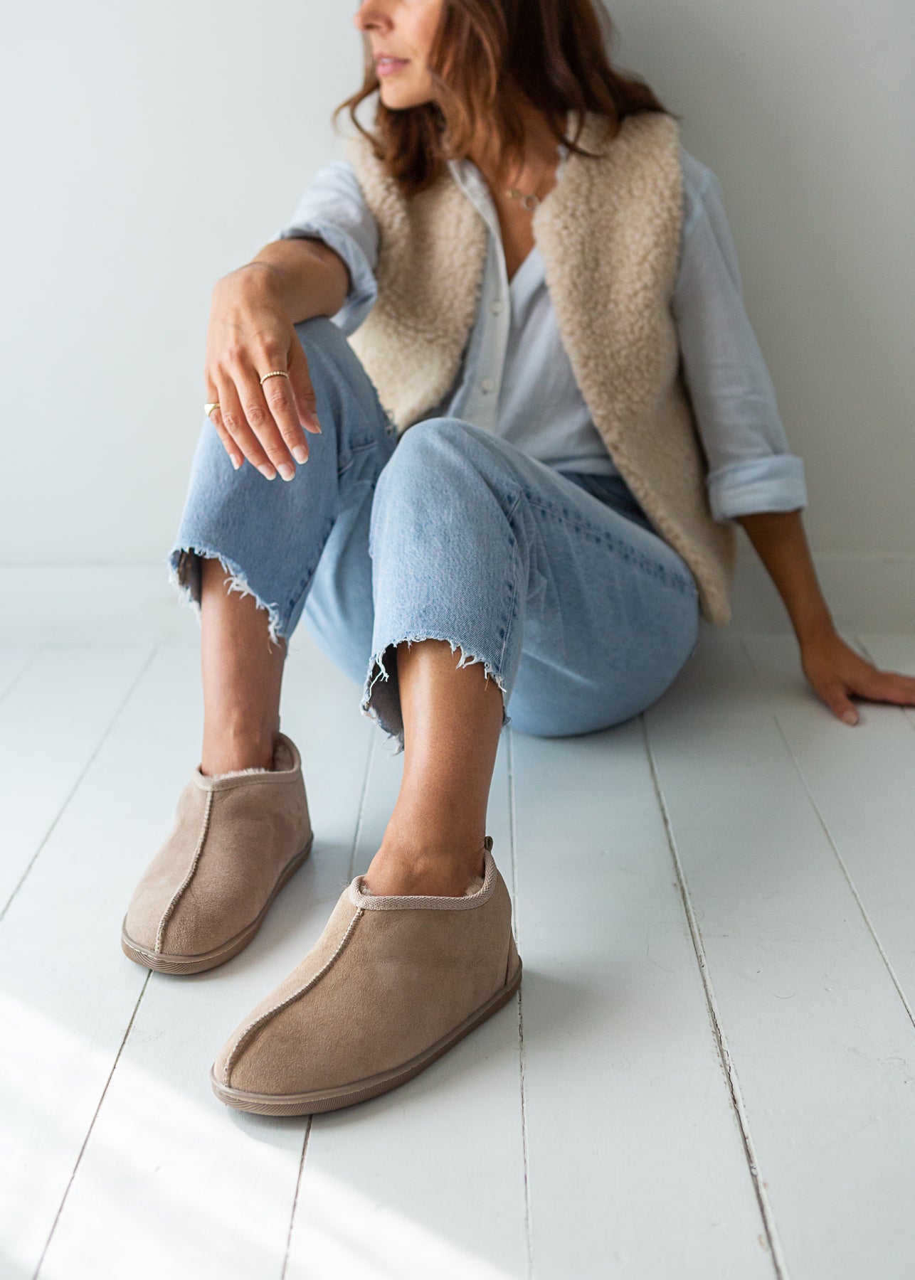 Ella Sheepskin Boots - The Small Home