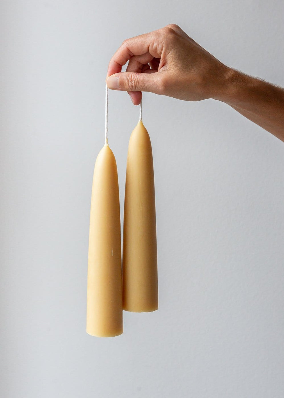 Giant Stubby – Boxed pairs of 100% Pure Beeswax Candles - The Small Home